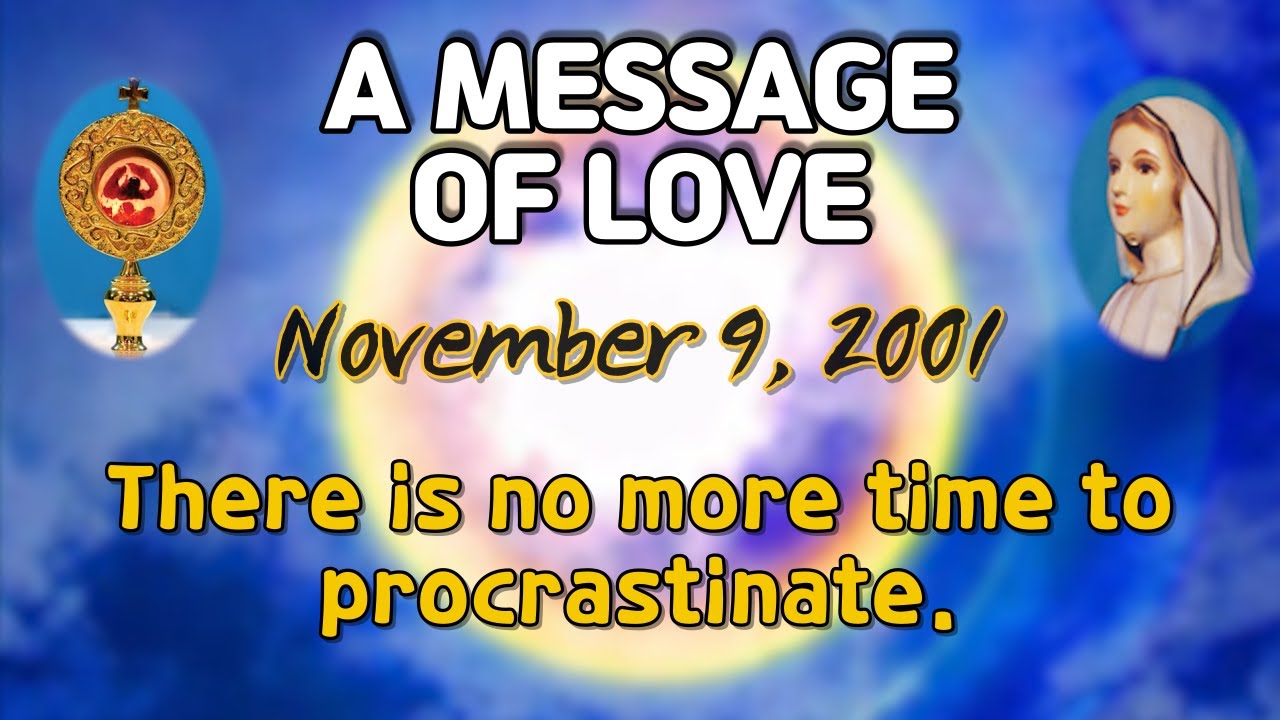 November 9, 2001 There is no more time to procrastinate. - YouTube