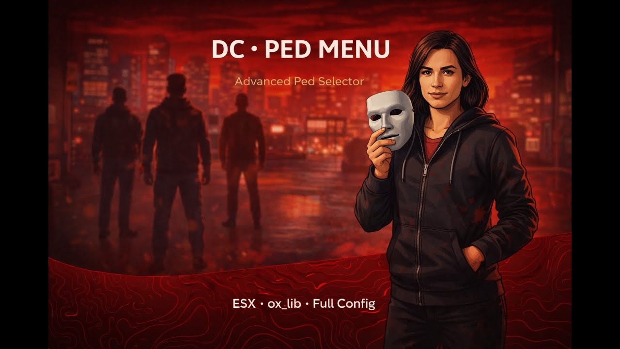 [ESX] FiveM DC_MENUPED | Modern Ped Menu | Preview | PAID - YouTube
