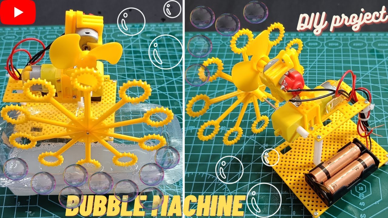 How To Make a Bubble Maker a Home || Unboxing and Setup of Bubble ...