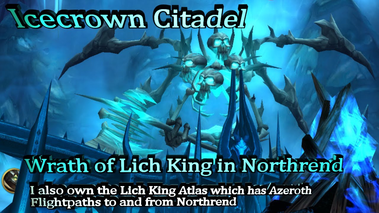 WoW How to Get to Icecrown Citadel in Northrend - YouTube