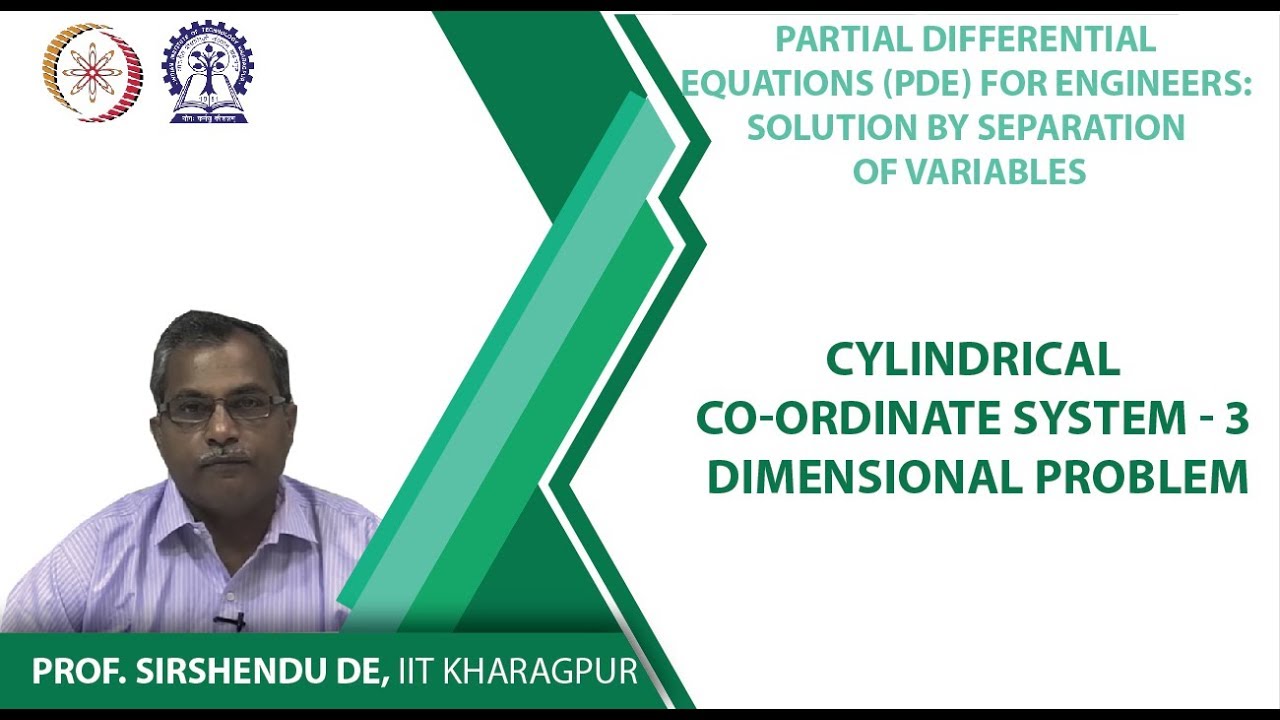 Cylindrical Co-ordinate System - 3 Dimensional Problem - YouTube