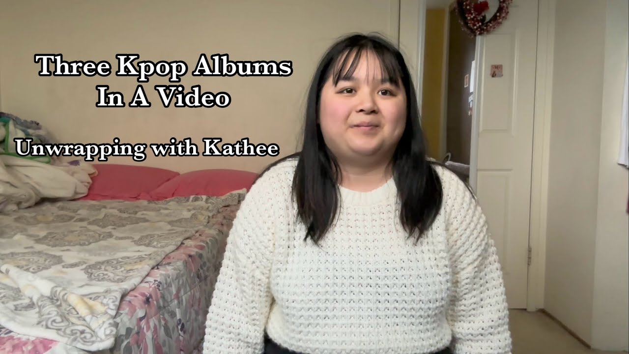 Unwrapping Three Kpop Albums With Kathee - YouTube