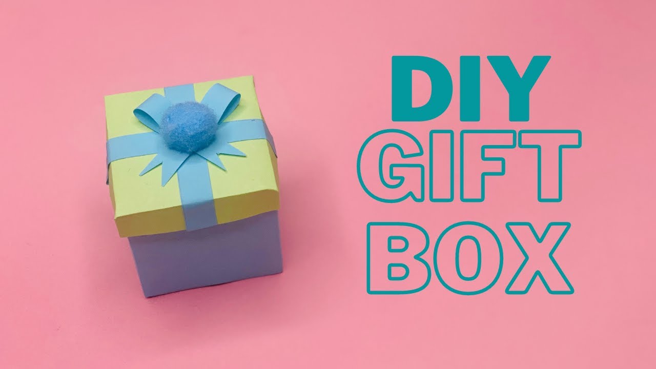 DIY Gift Box | How to make Gift Box | Easy Paper Crafts Idea - YouTube