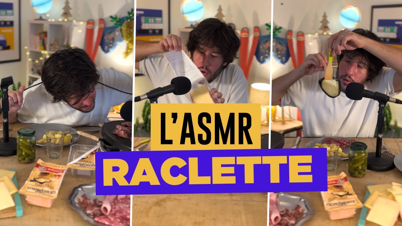 L'ASMR de la raclette - YouTube
