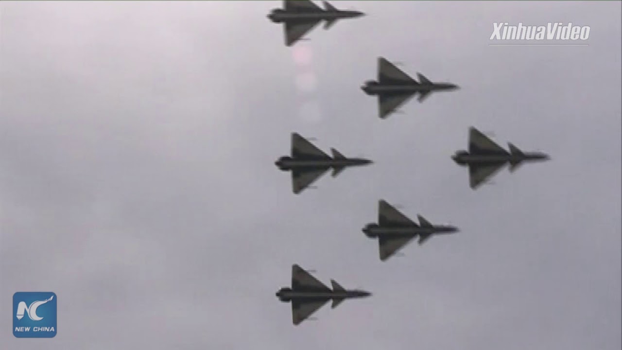 Chinese Air Force releases promo video of August 1st aerobatics team ...