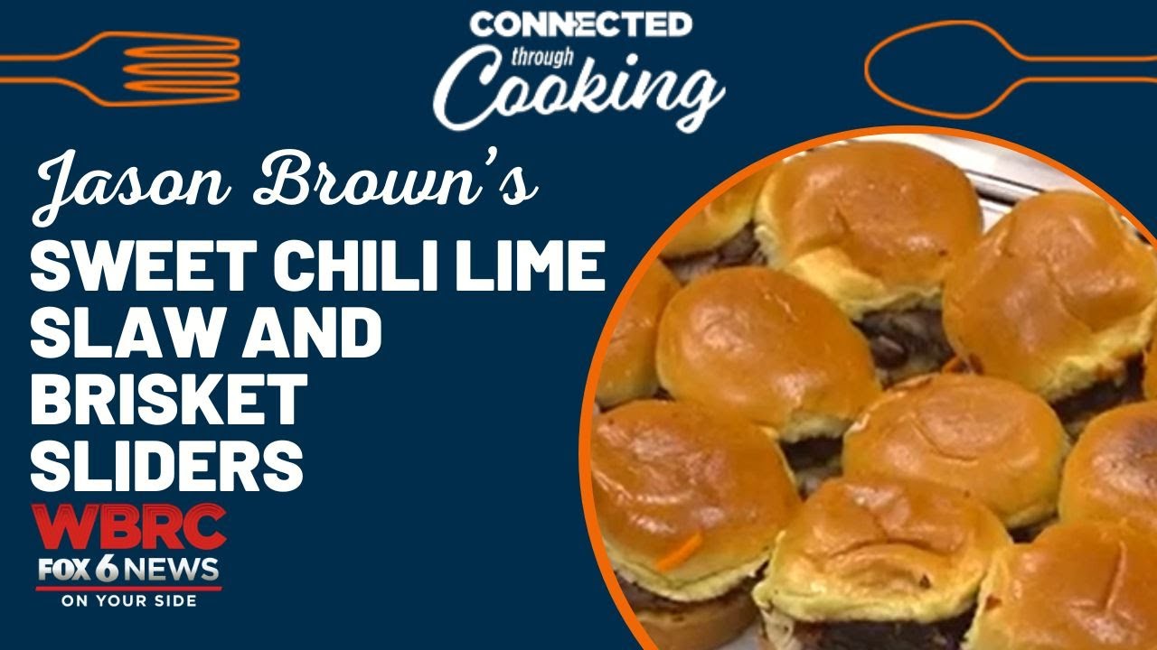 Jason Brown: Sweet chili lime slaw and brisket sliders - YouTube