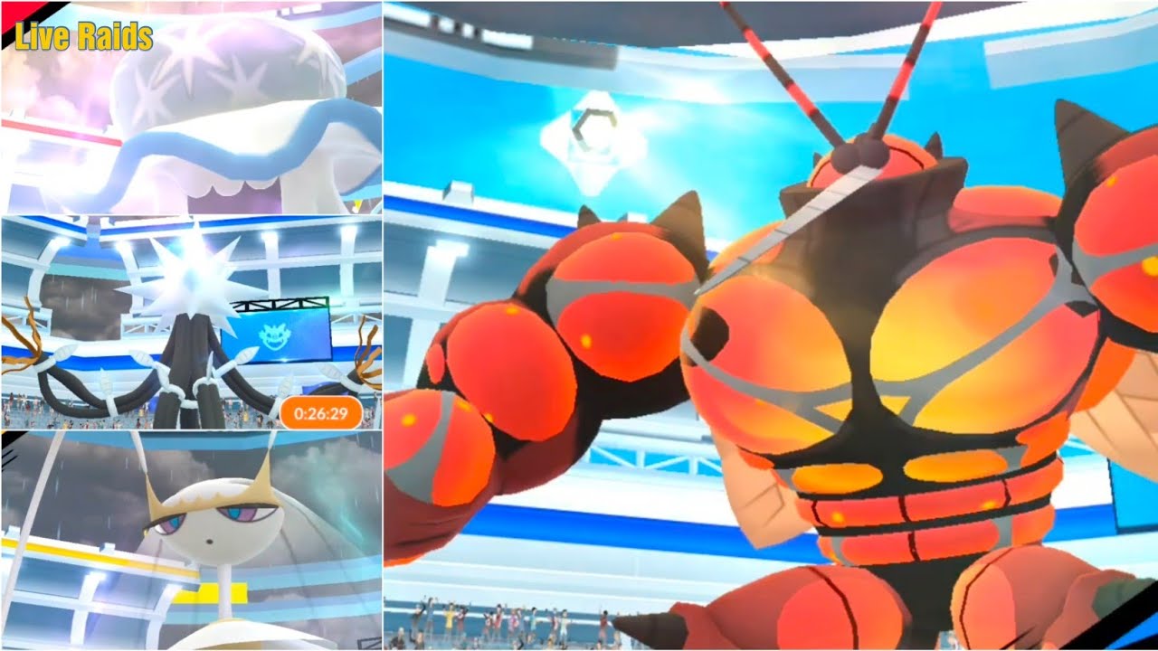 Live Ultra Beasts Raids | Pokemon Go | Yagnik009 - YouTube