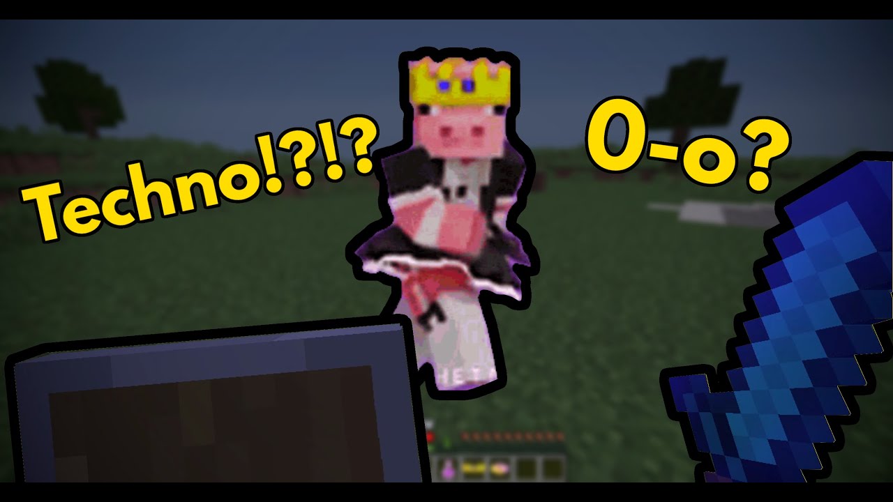 PvP vs Technoblade!? XD - YouTube