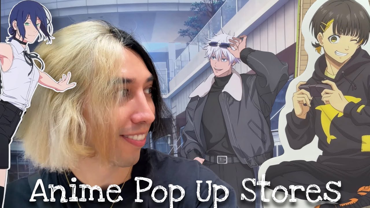 THE BEST ANIME POP UP STORES😭 - YouTube