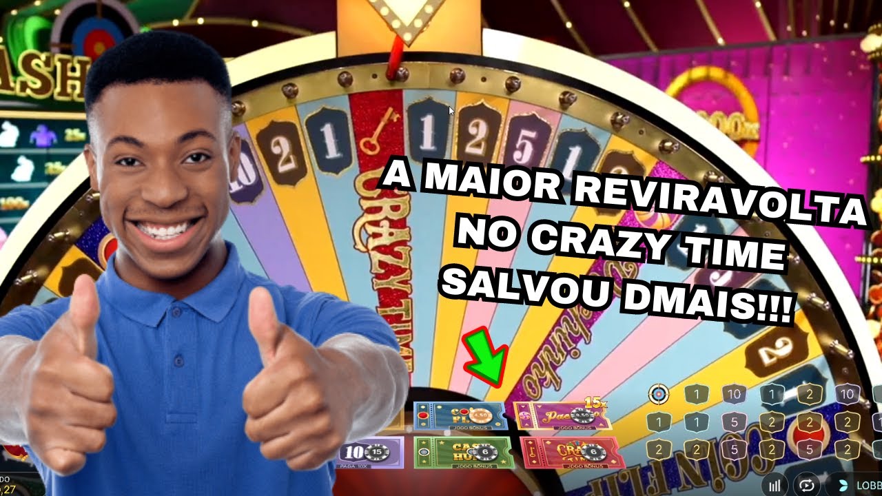 A MAIOR REVIRAVOLTA NO CRAZY TIME NÃO ACREDITEI QUE CONSEGUI VOLTAR ...
