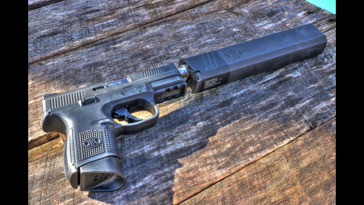 EFK Fire Dragon FN FNS-9C Threaded Barrel. How Well Does It Suppress ...