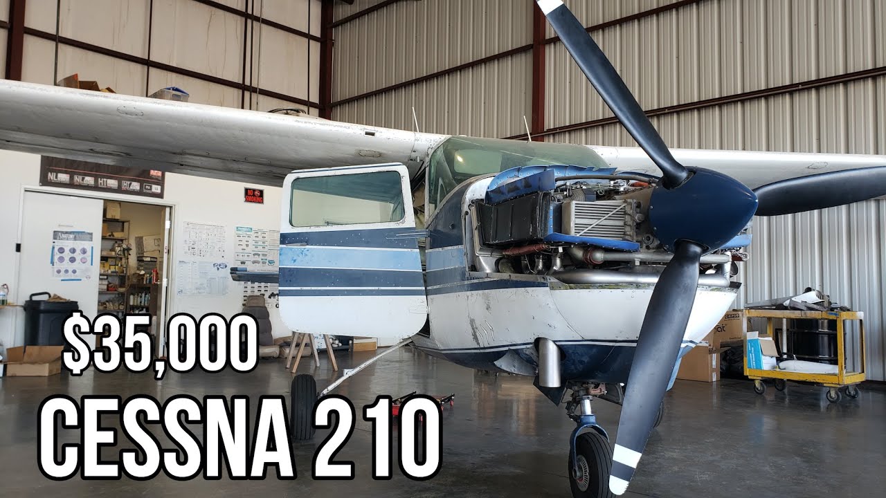 The Cheapest 6 Seater Plane Cessna 210 - YouTube