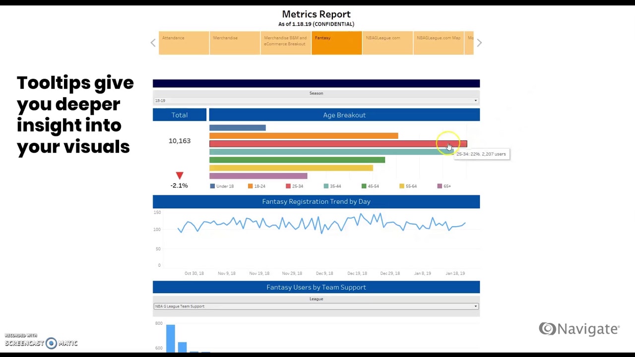 Navigate Dashboards in Tableau - YouTube