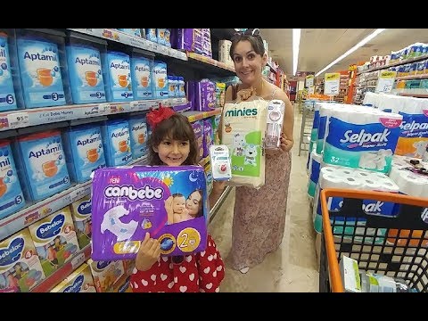 BEBEK BERKAY İÇİN İLK ALIŞVERİŞTEYİZ.LERANIN LİSTESİ KORKUTTU. MİGROS ALIŞVERİŞİMİZ
