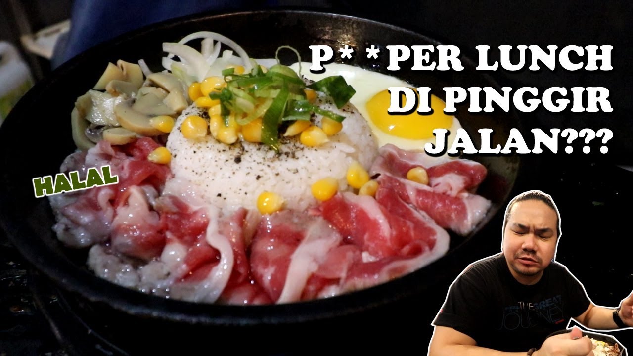 MAKANAN HOT PLATE PINGGIR JALAN YANG MURAH DAN ENAK!! ! | GOCHA GOCHA ...