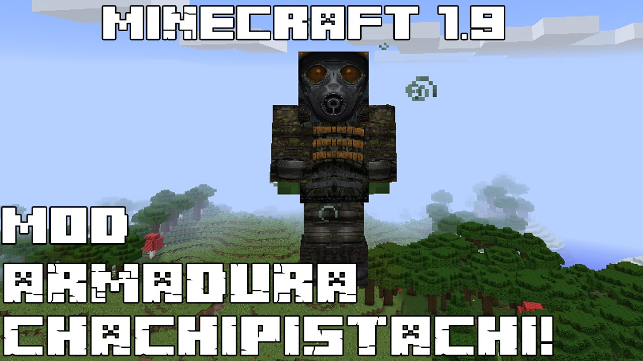 Minecraft 1.9 MOD ARMADURA CHACHIPISTACHI! Exoskeleton Mod Español! - YouTube