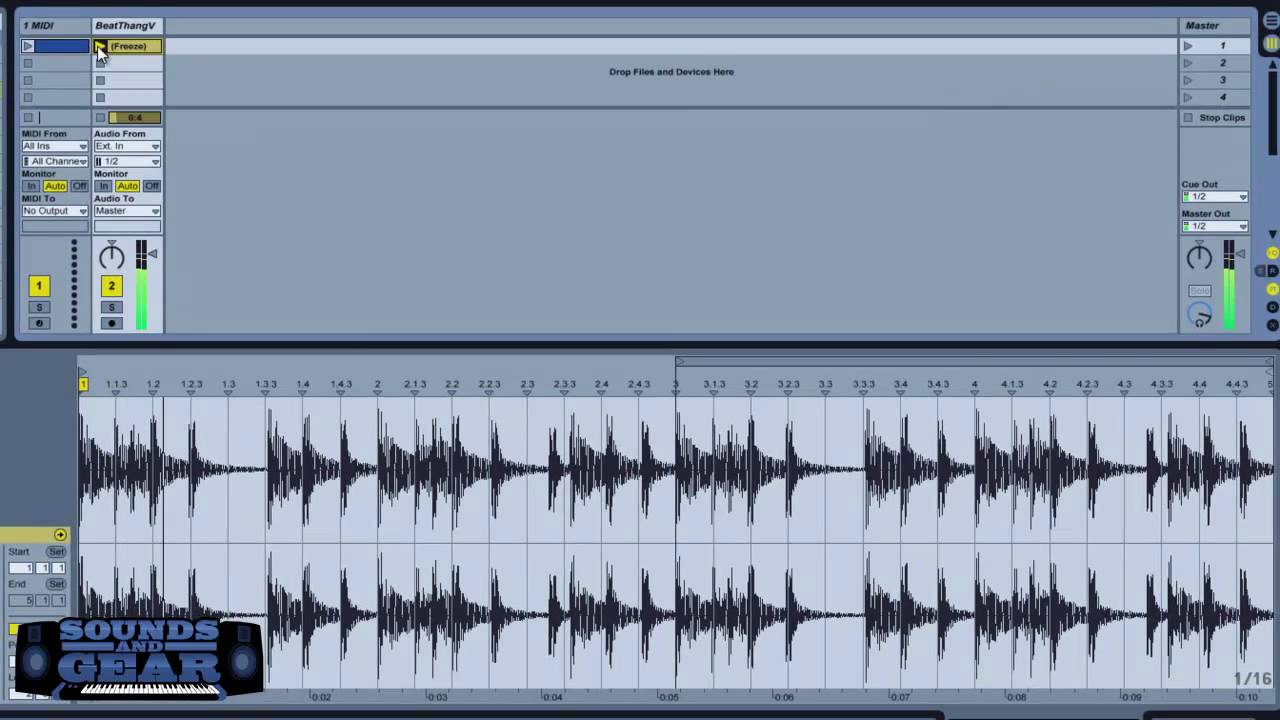 Beat Thang Virtual VST plugin beta in Ableton Live - YouTube