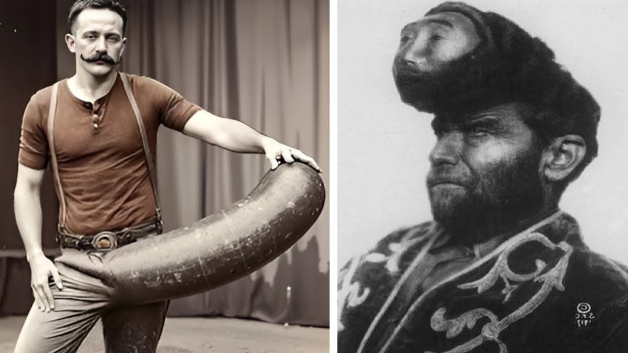 15 Real-Life Circus Freaks That Really Existed - YouTube