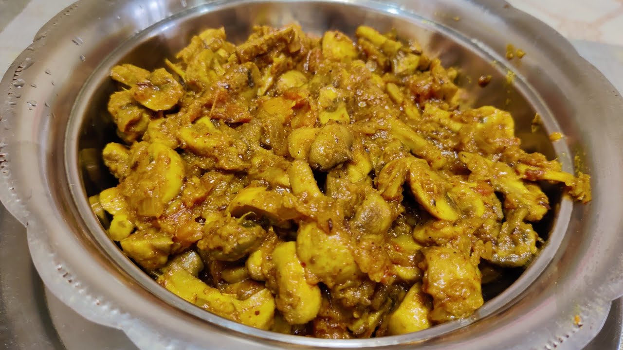 chatpata mushroom recipe - YouTube