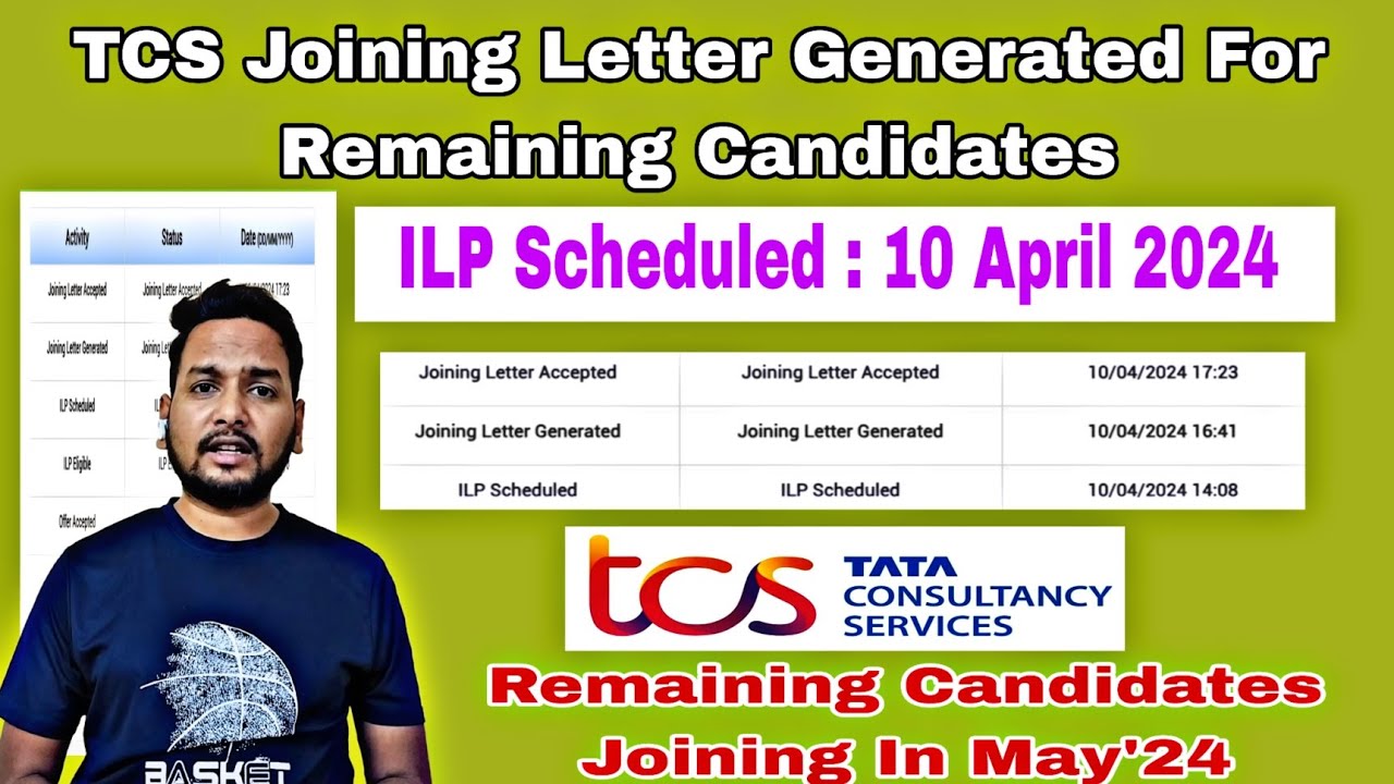 TCS Remaining Candidates 10 April Joining Letter | May TCS joining ...