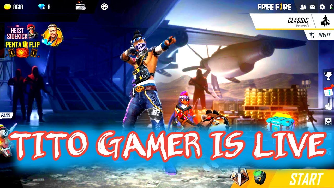 Free Fire Live With Tito Gamer 🔥 || Fun Karunge Savi || - YouTube