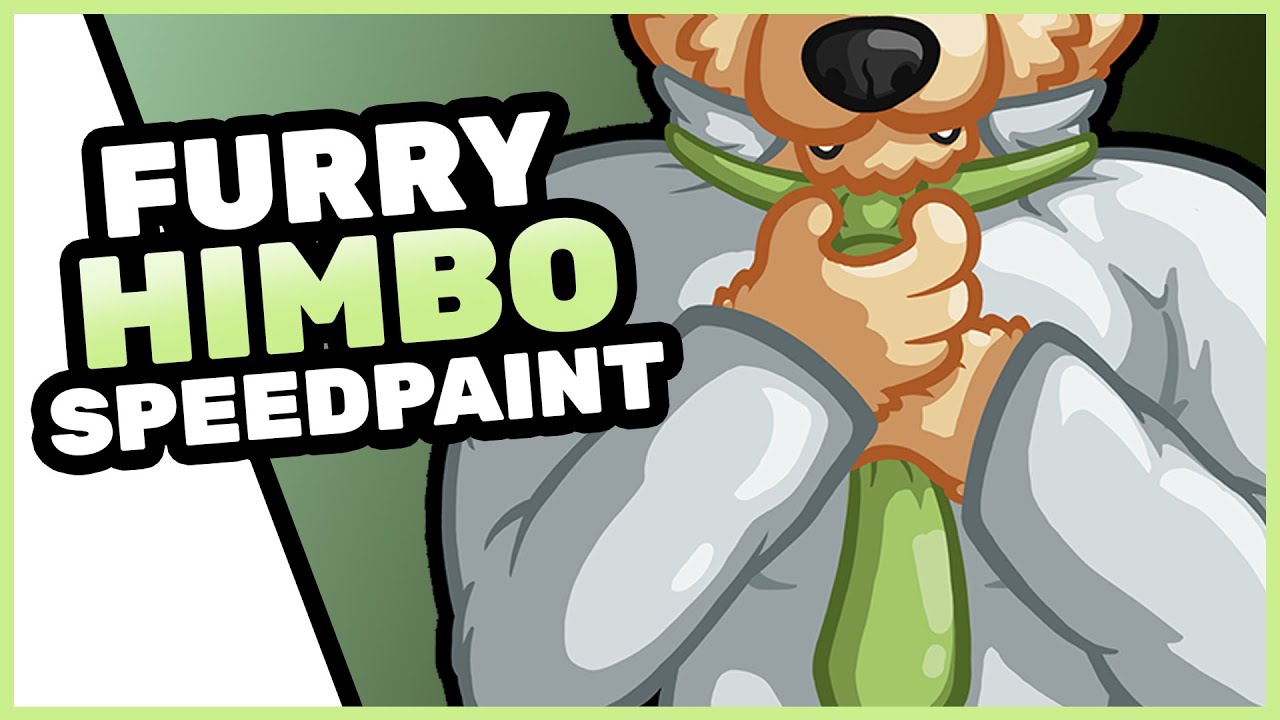 Furry Himbo Wolf 🔶 Full Furry Art Process 🔶 Furry Speedpaint - YouTube