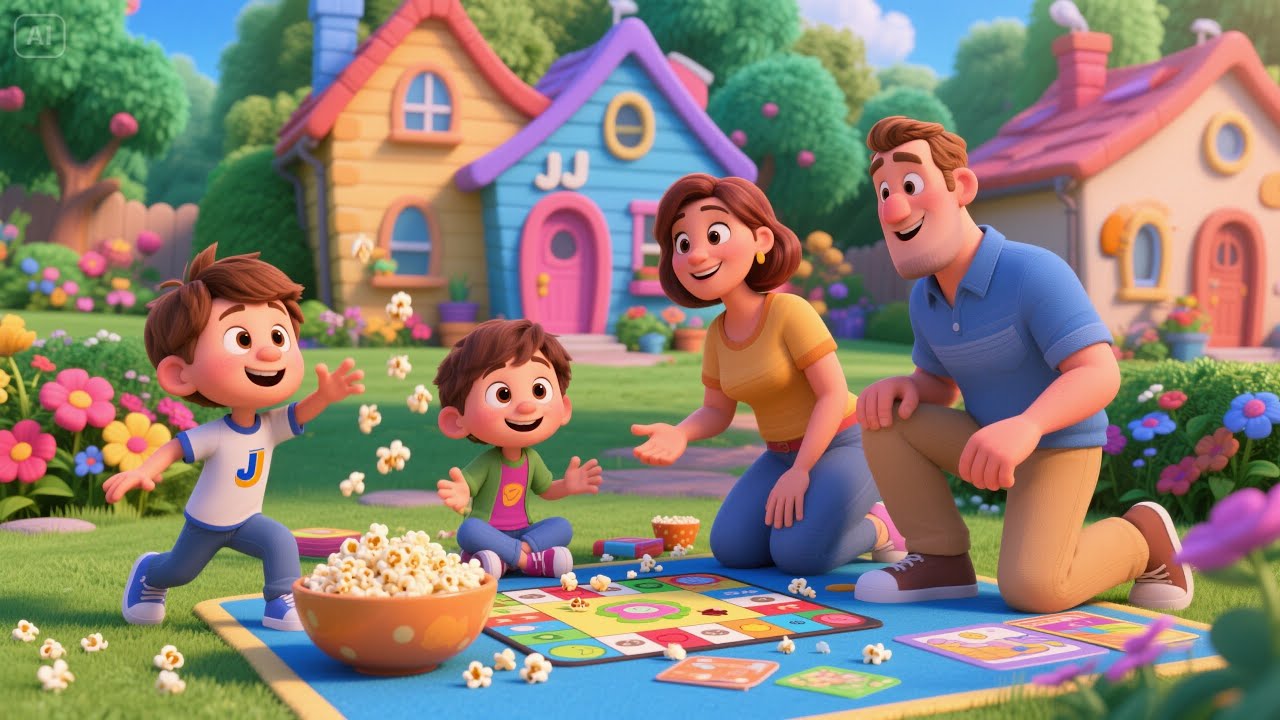 Family Fun Time – Together We Play! | Happy Family Song for Kids | Sing ...