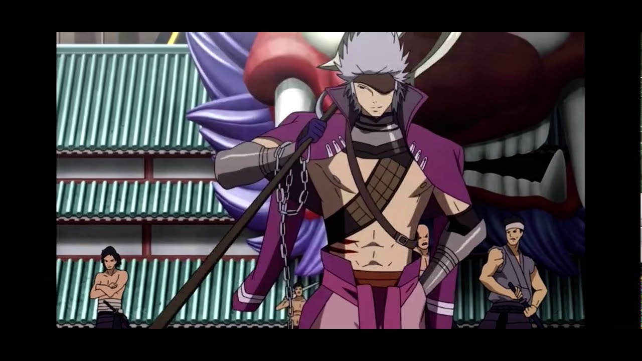 sengoku basara hideyoshi punches sea - YouTube