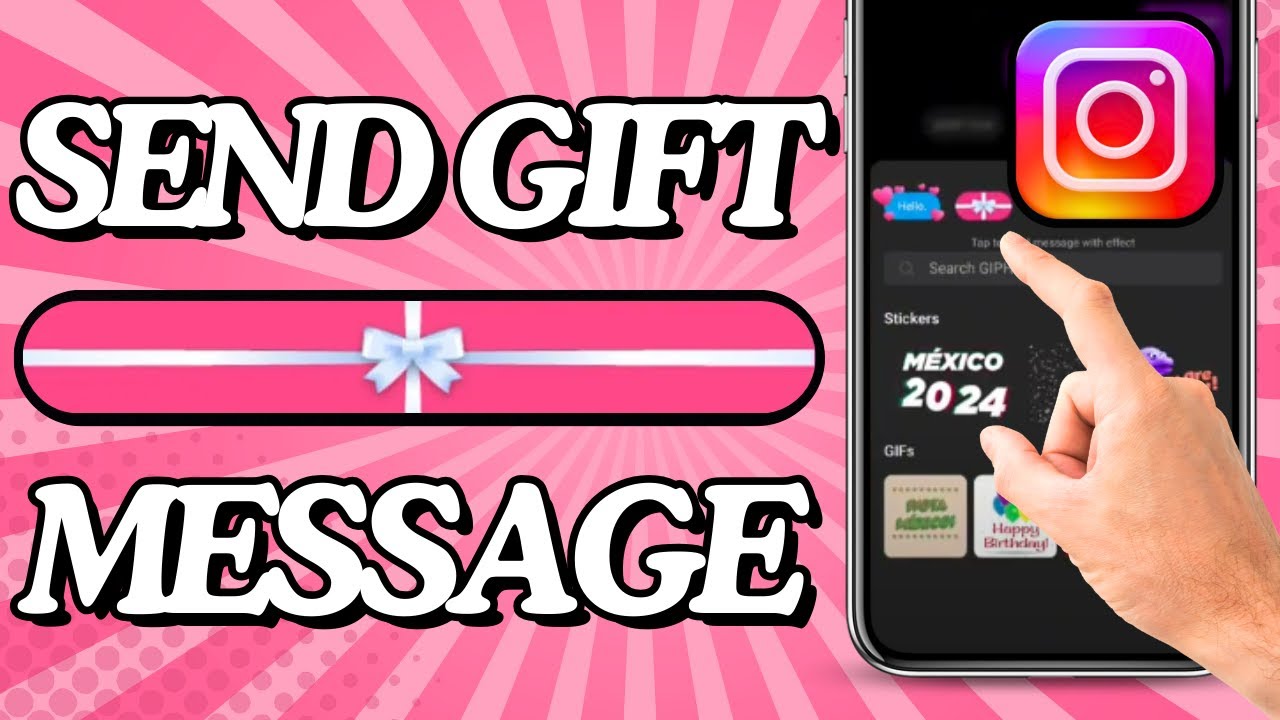 How To Send Gift Message In Instagram Comment (Quick Tutorial) - YouTube