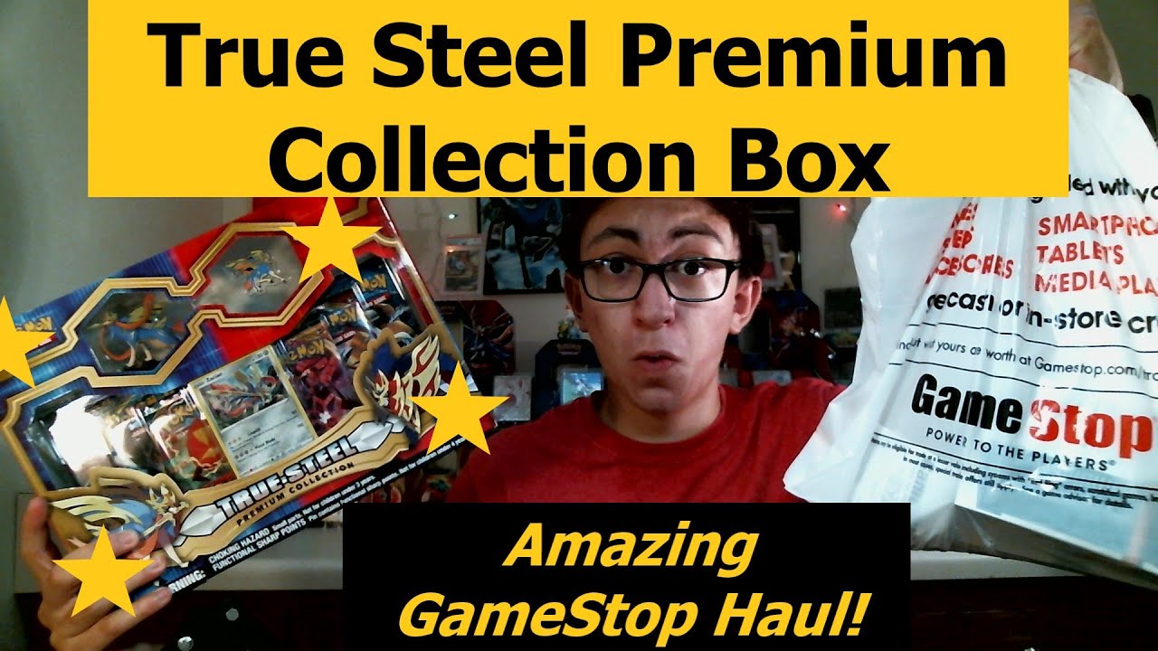 *DARKNESS ABLAZE* True Steel Premium Collection Box Opening of Pokemon ...