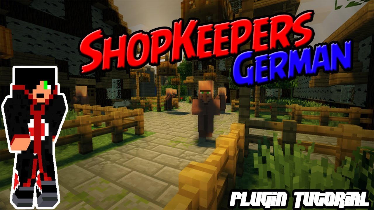 Bukkit Plugin - ShopKeepers 1.7.9 - VillagerShops! [Tutorial] - YouTube