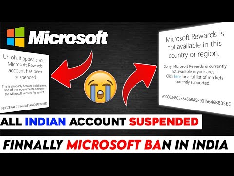 Microsoft Reward Ban In India || All Old Microsoft Reward Account Was ...