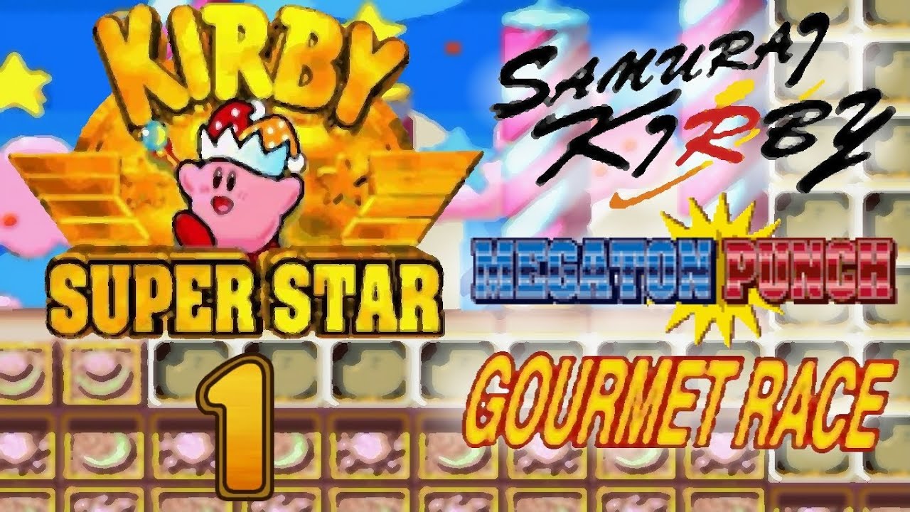 Lets Play Kirby Super Star - Part 1 - Gourmetrace, Megatonpunch ...