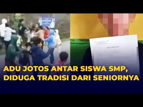 Diduga Tradisi dari Senior, Pelajar SMP di Bekasi ini Adu Jotos