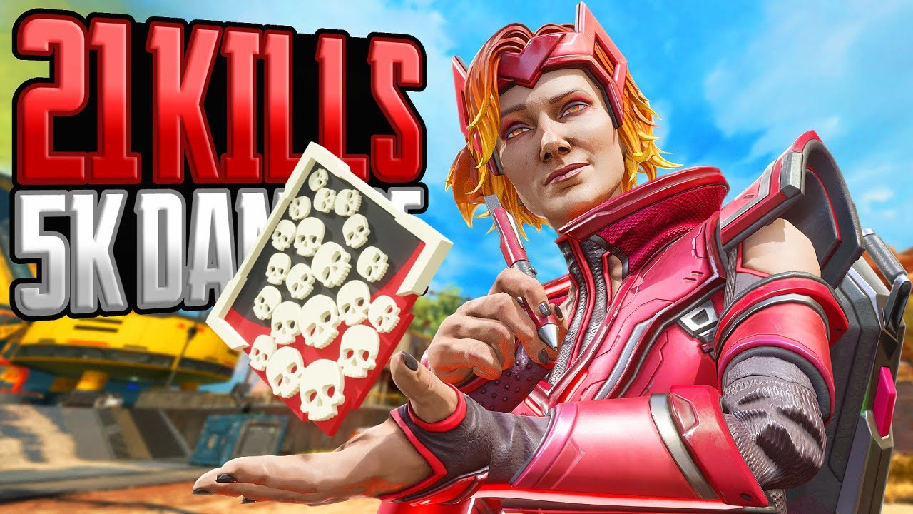 Horizon 21 KILLS and 5,000 Damage Apex Legends Gameplay Season 21 - YouTube