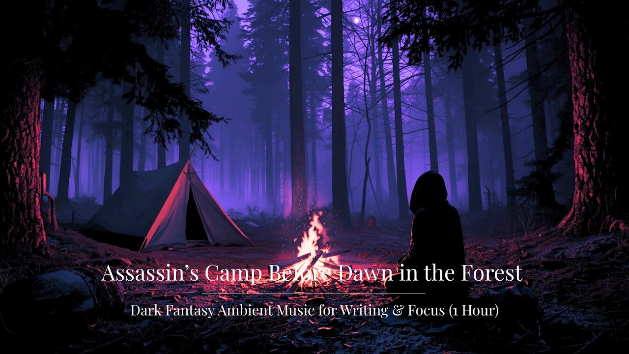 Assassin’s Camp Before Dawn in the Forest | Dark Fantasy Ambient Music ...