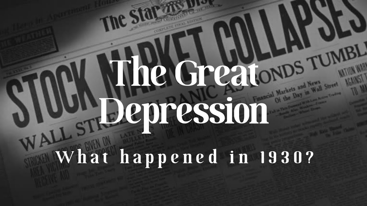 The Great Depression Explained in 5 Minutes | Causes, Effects ...