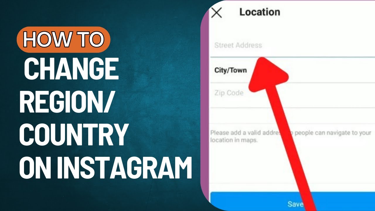 Instagram Tutorial: How to Change Region /Country on Instagram [2023 ...