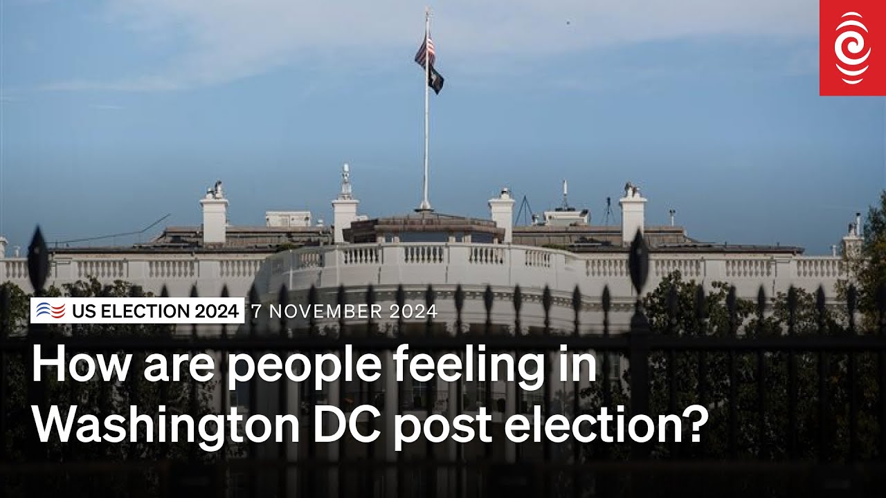 US Election 2024: Post election feelings in Washington DC | Donald ...
