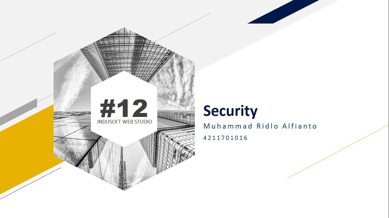Indusoft Web Studio Tutorial - Security - YouTube