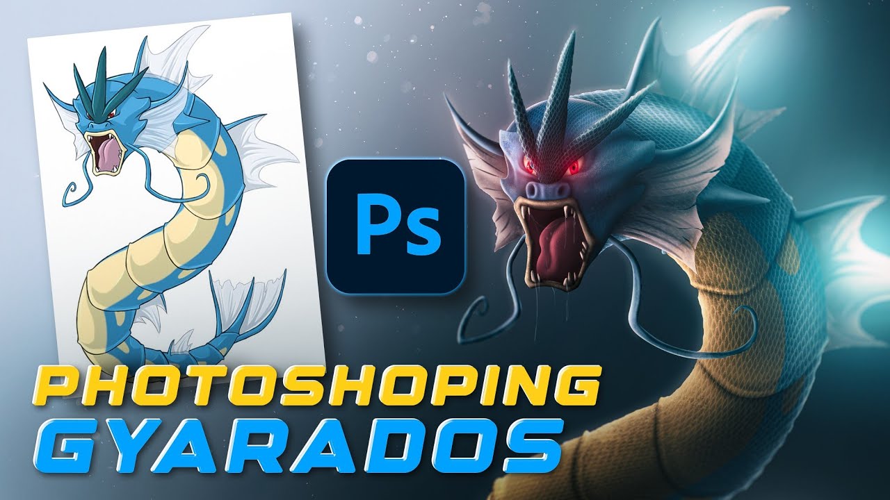 photoshoping a pokemon in reality | gyarados | Pokemon | photoshop ...