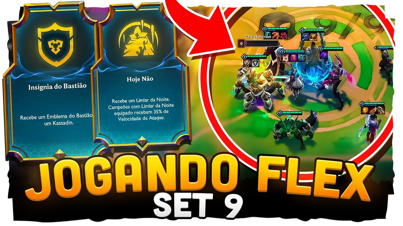 COMO JOGAR FLEX - Teamfight Tactics | TFT BR | SET 9 - YouTube