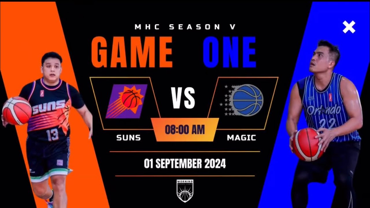 MHC Season V - SUNS VS MAGIC (2ND HALF-MHC CAM) - 09.01.24 - YouTube