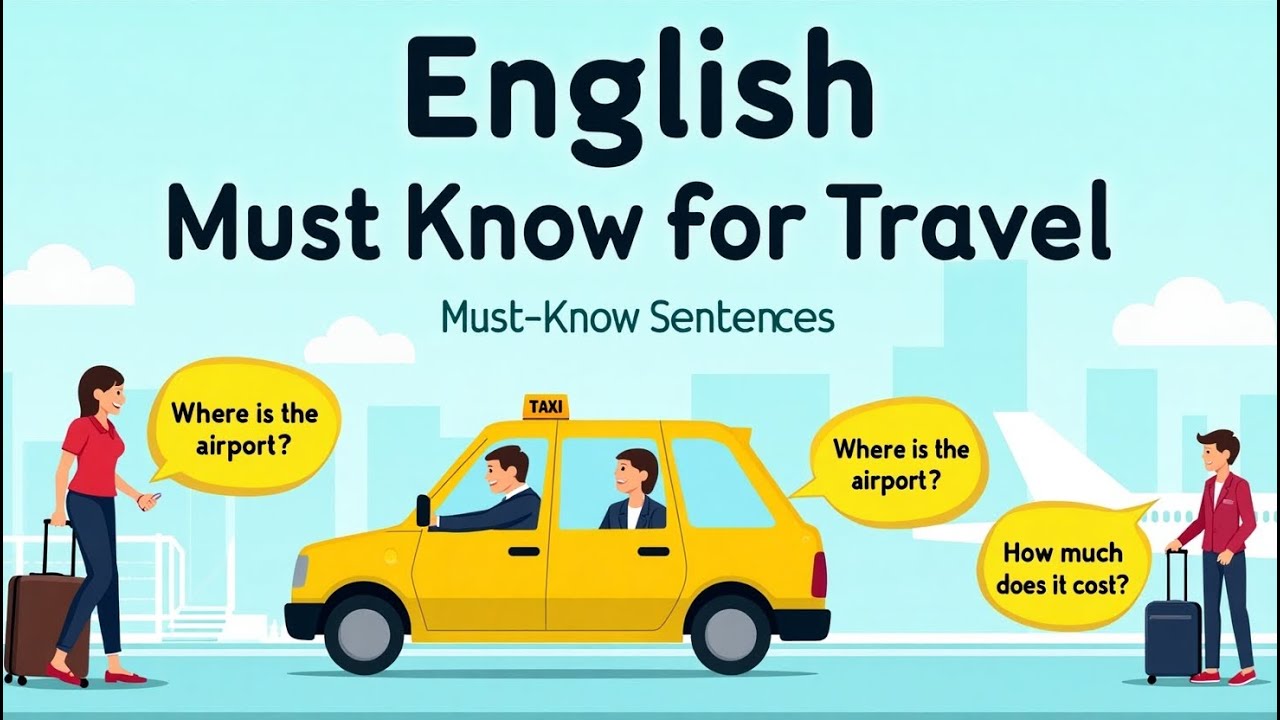 ️ English Sentences for Traveling Abroad 🌍 - YouTube