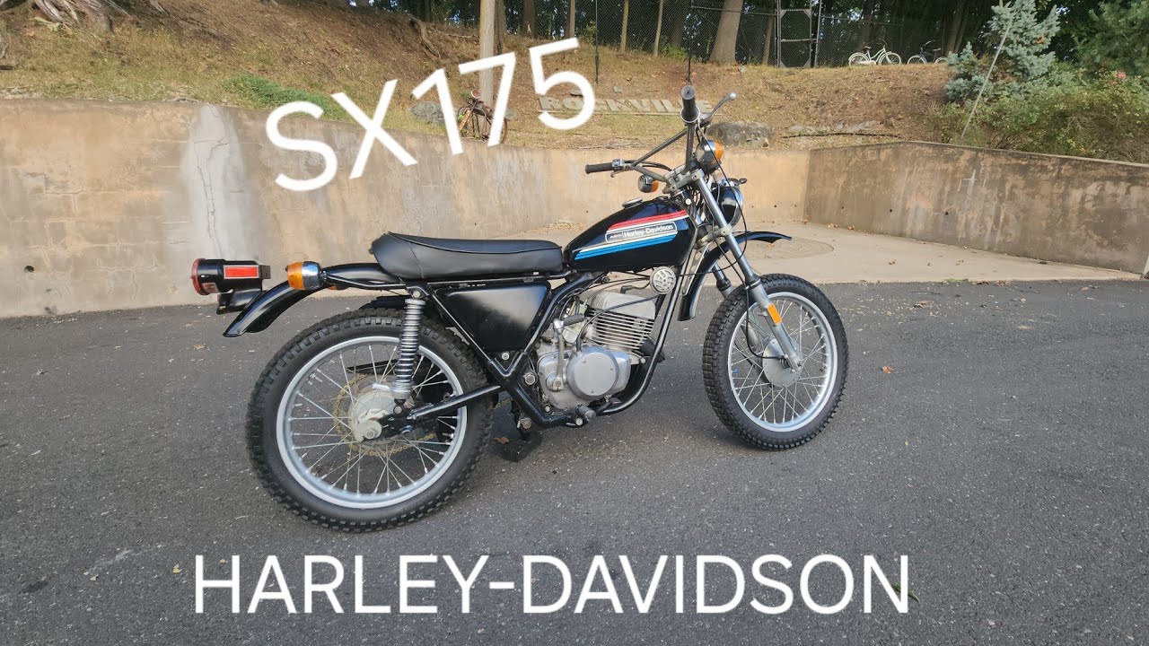1974 Harley Davidson SX175 - YouTube