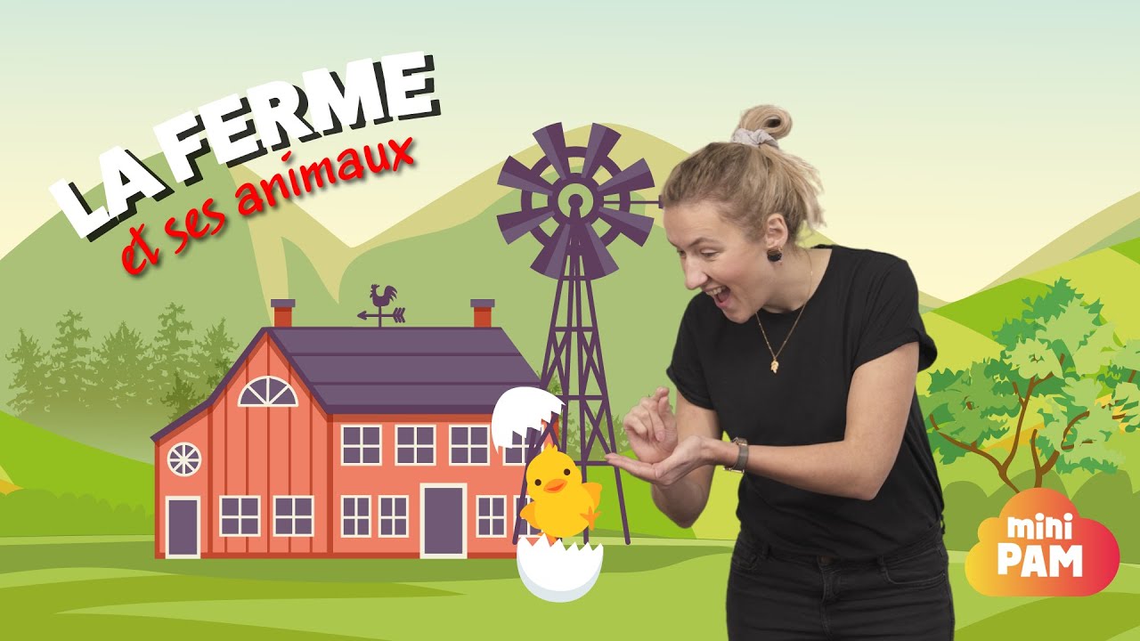 Mini PAM #3 - La ferme et les animaux - YouTube