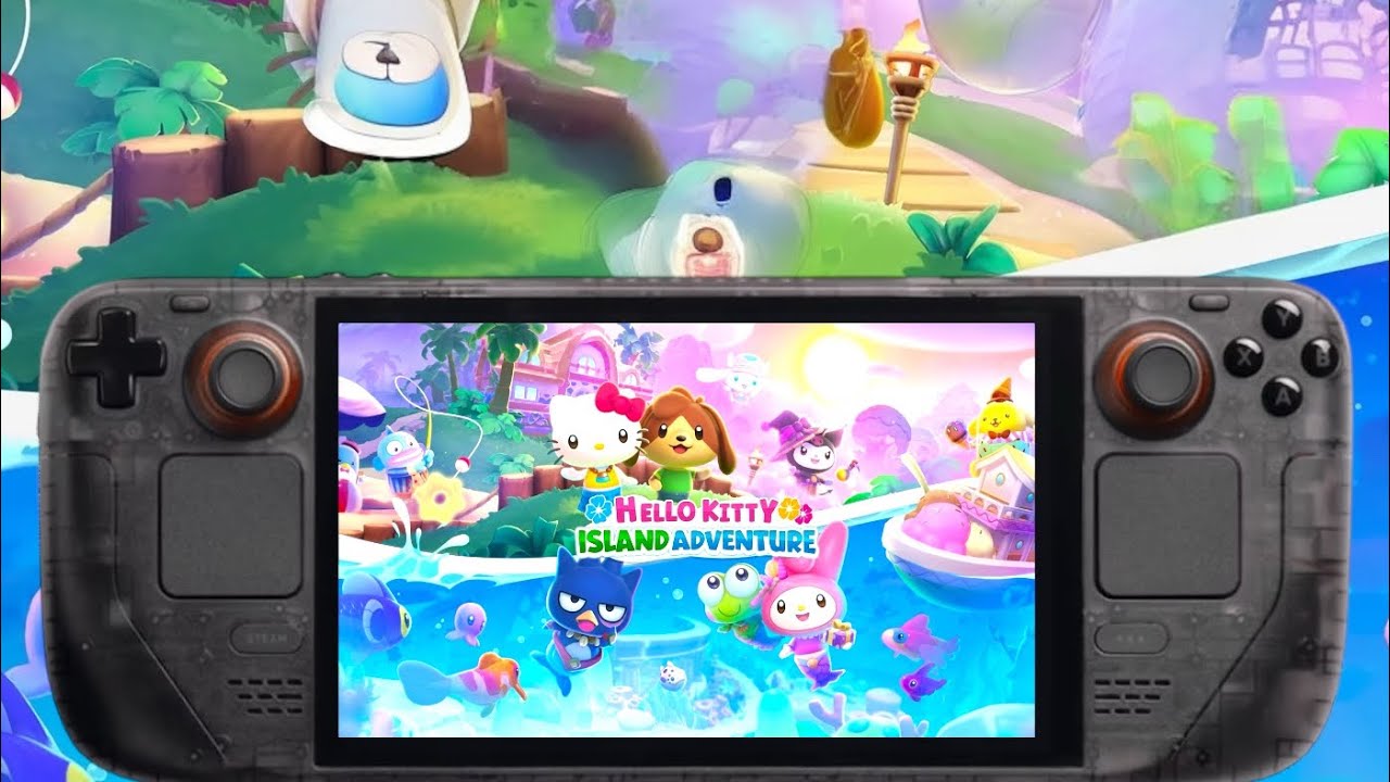 Hello Kitty Island Adventure Steam Deck Gameplay : Performance Runs ...
