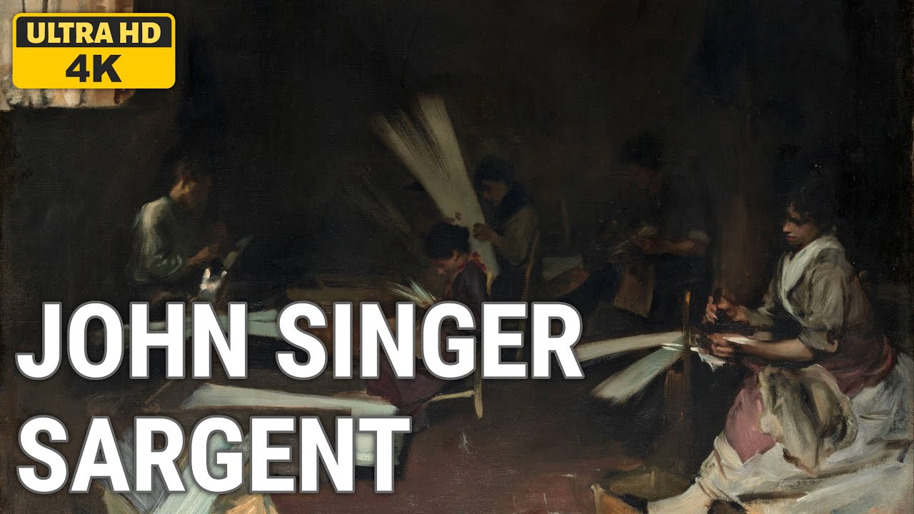 John Singer Sargent: A collection of 10 oil paintings with title and ...