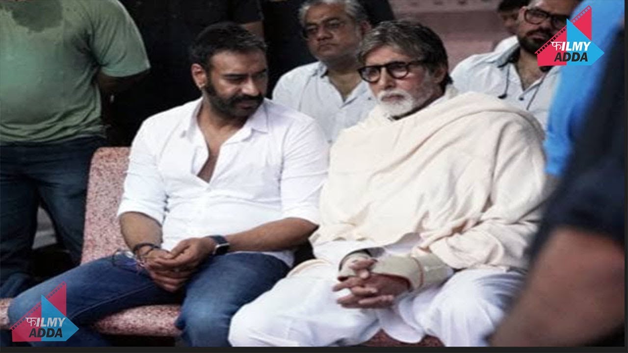 AJAY के साथ VIRU DEVGAN की जलती चिंता के सामने यू बैठे भावुक नजर आये ...