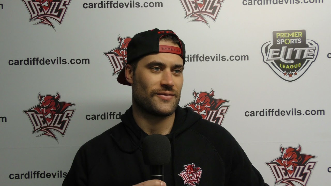 Mac Carruth - Man of the Match Interview - Cardiff Devils 4 - 2 Belfast ...